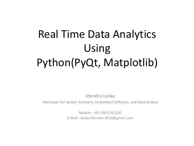 Data Analytics - Real Time Trending