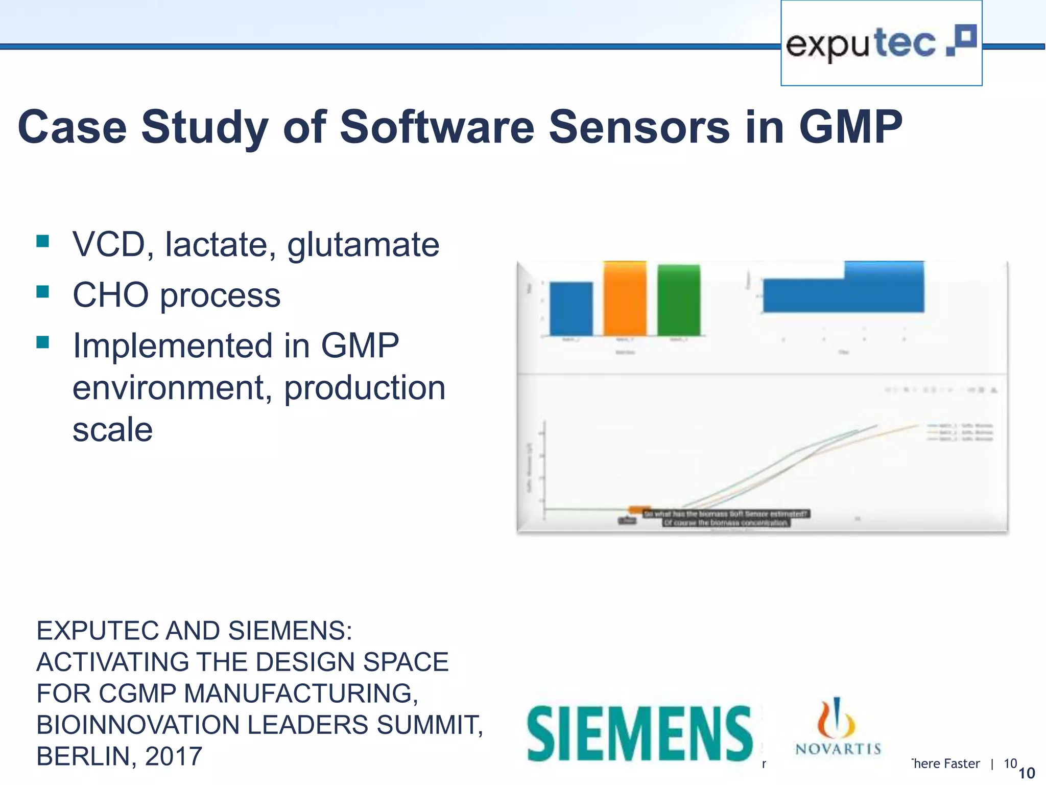 Data analytics and software sensors for single use bioprocessing | PPT