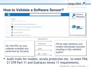 Data analytics and software sensors for single use bioprocessing | PPT