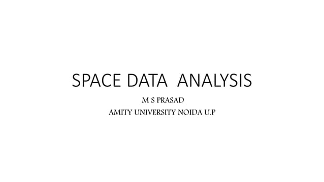 Data analytics space | PPT