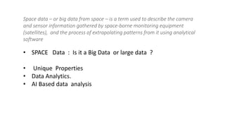 Data analytics space final | PPT