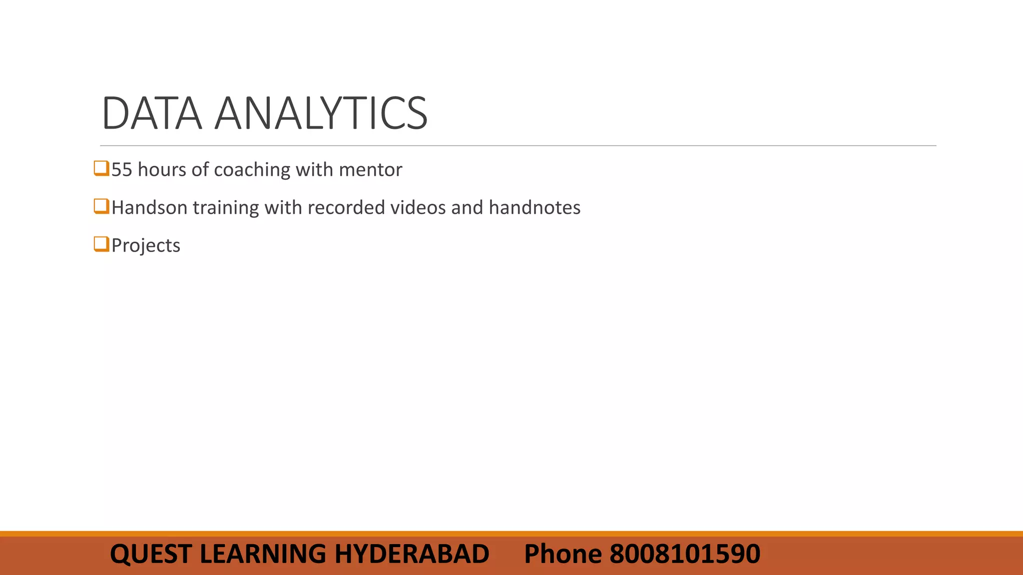 Topics to master for Data analytics | PDF
