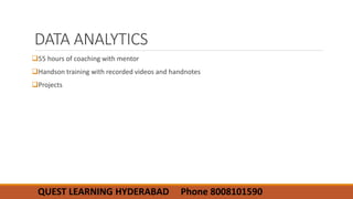 Topics to master for Data analytics | PDF