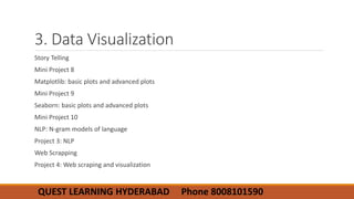 Topics to master for Data analytics | PDF
