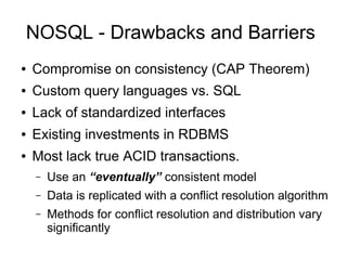 Data analytics with NOSQL | PPT