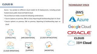 Data and analytics - Kasmo | PDF