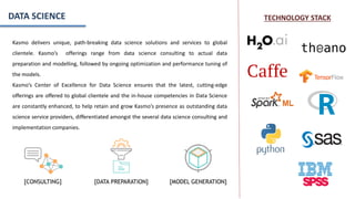 Data and analytics - Kasmo | PDF