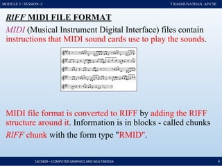 Multimedia Data and File Format Standards | PDF