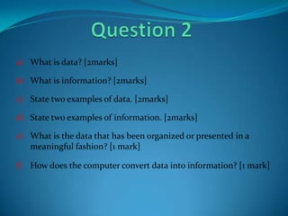 Data and information | PPTX