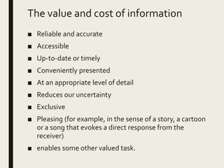 Data and information | PPTX