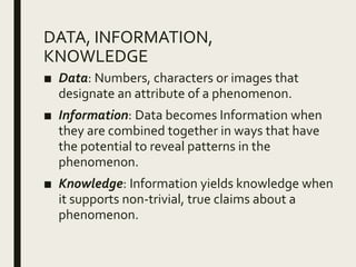 Data and information | PPT