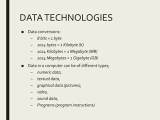 Data and information | PPT