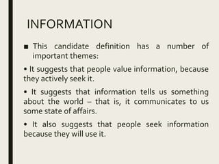 Data and information | PPT