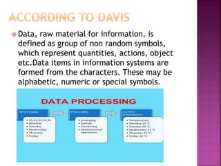 Data and information | PPTX