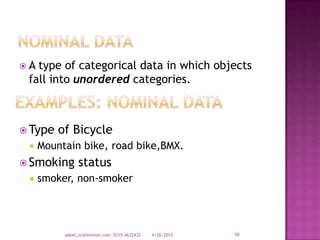 Data and its types by adeel | PPTX
