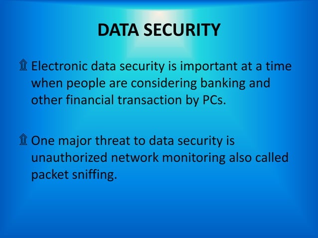 Data and Message Security | PPTX | Information and Network Security ...