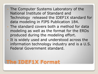 Data and process modeling | PPT