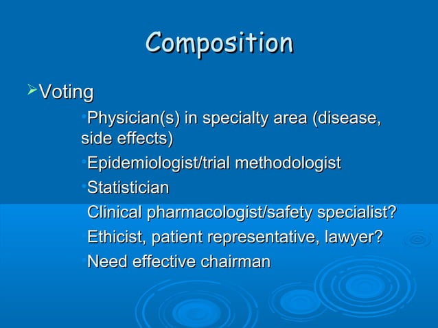 Data and safety monitoring boards | PPT | Genetics | Science
