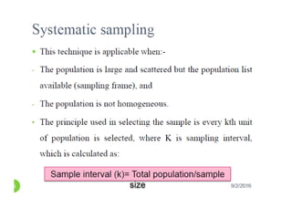 bio statistics and data collection and sampling and its type. | PPTX
