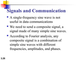 Data and Signals ppt in physical layersn | PPT