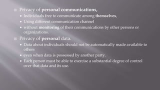 Data and software privacy | PPT
