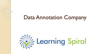 Data annotation company | PPT