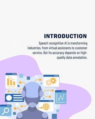 Data Annotation for Speech Recognition: Enhancing AI Capabilities | PDF
