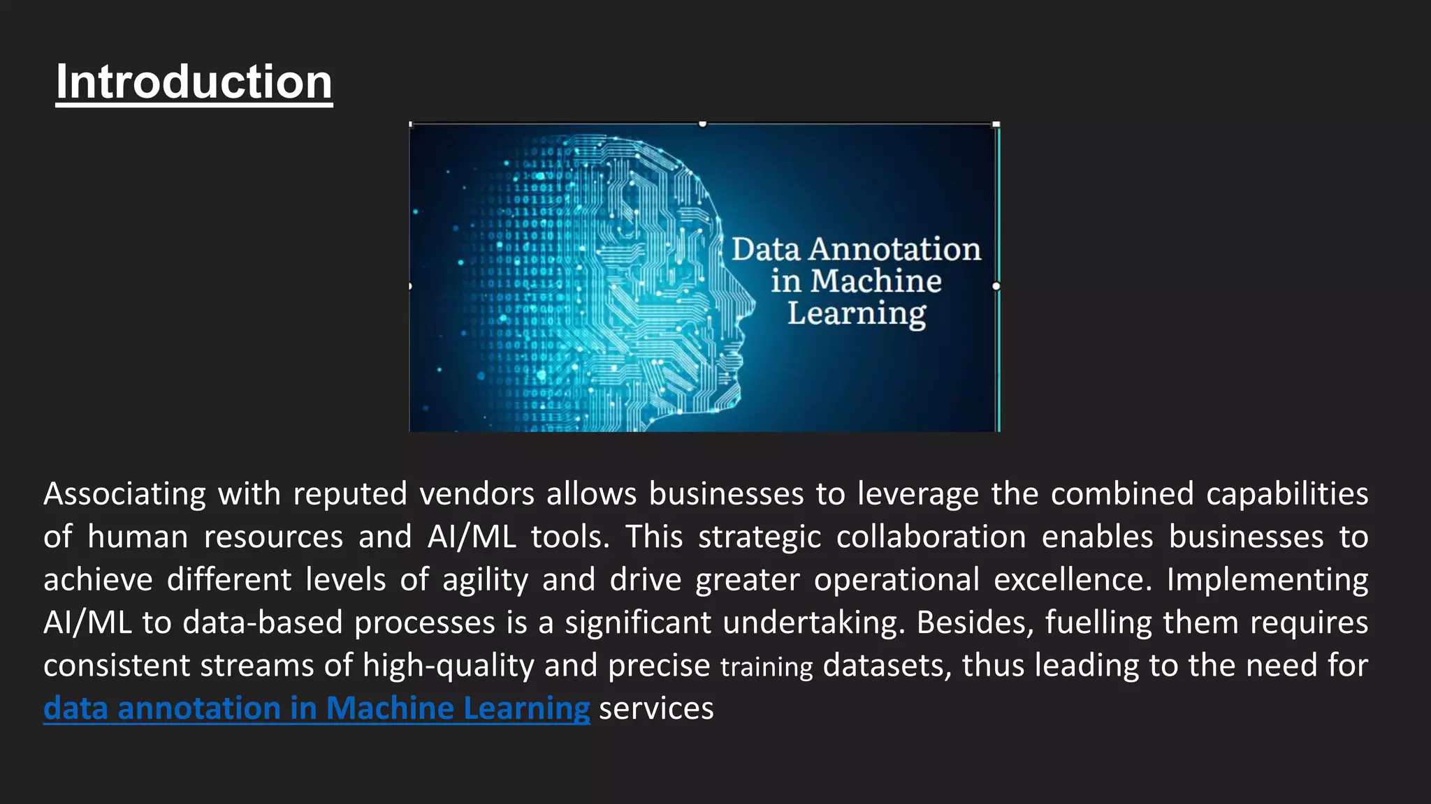 Data Annotation in Machine Learning: An Important Prerequisite | PPTX ...