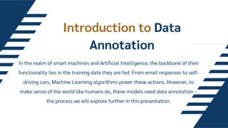 Data Annotation in Machine Learning – Key Challenges and How to Overcome Them | PPTX ...