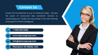 Enhancing AI Models With Outsourced Data Annotation Services | PPTX | Databases | Computer ...