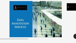 Data annotation services | PPT