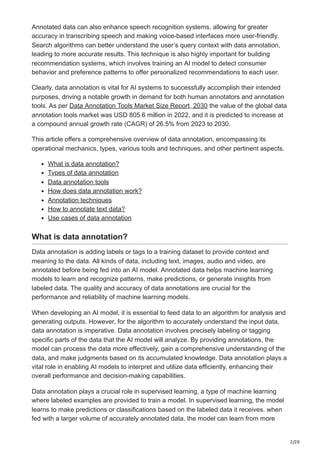 Data annotation The key to AI model accuracy.pdf