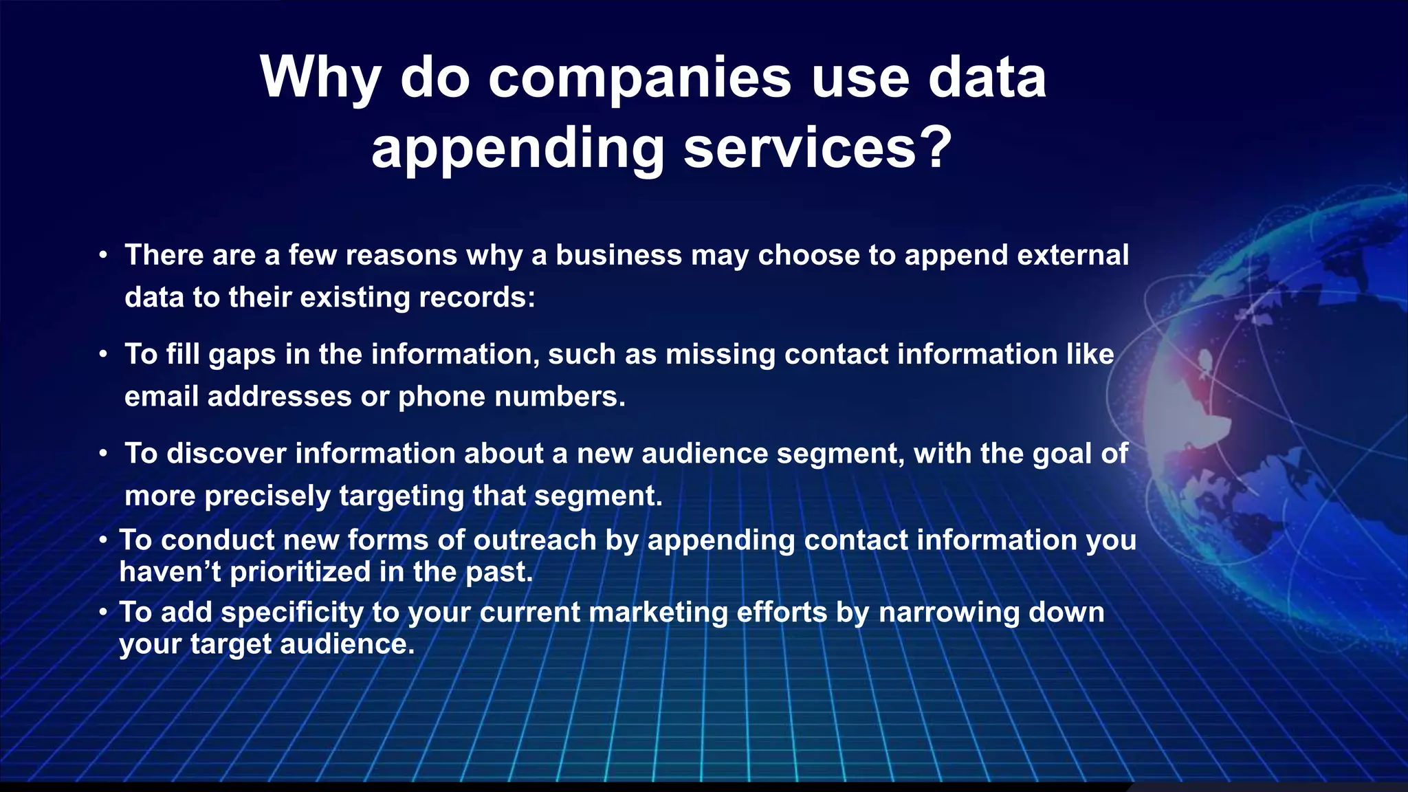 Data Appending Services PPT.pptx