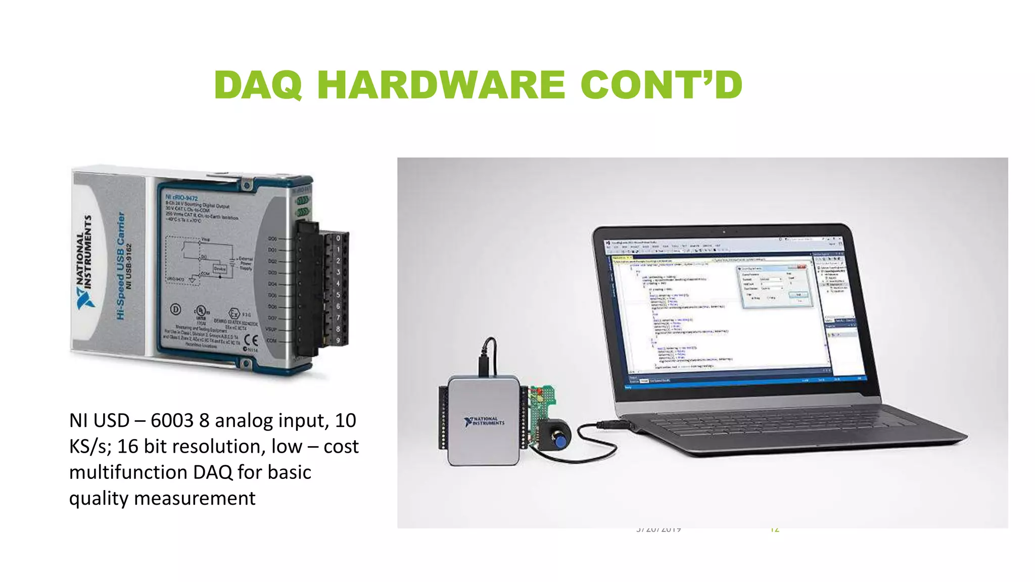 Data Acquisition Systems presentation | PPTX