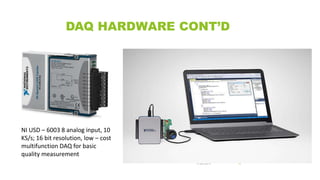Data Acquisition Systems presentation | PPTX