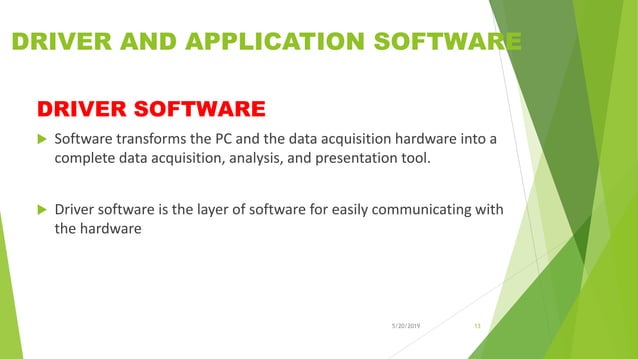 Data Acquisition Systems presentation | PPTX