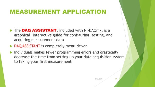 Data Acquisition Systems presentation | PPTX