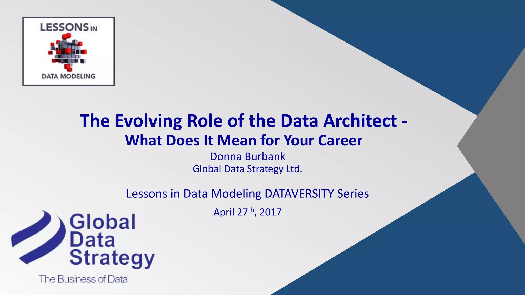 The Evolving Role of the Data Architect – What Does It Mean for Your ...
