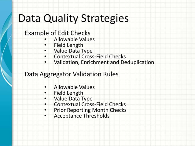 Data architecture around risk management | PPTX
