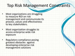 Data architecture around risk management | PPTX