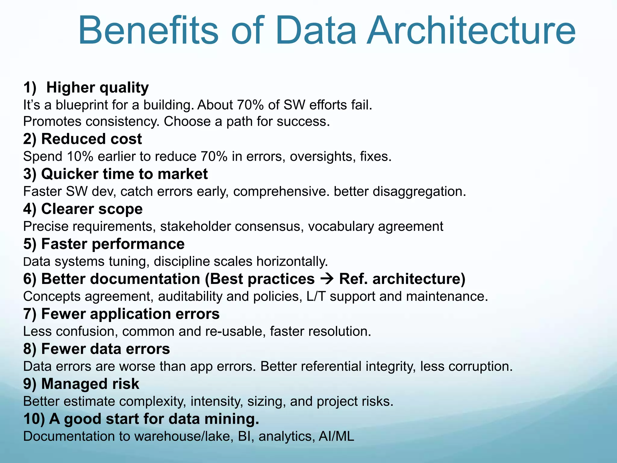 Data Architecture Brief Overview | PPTX