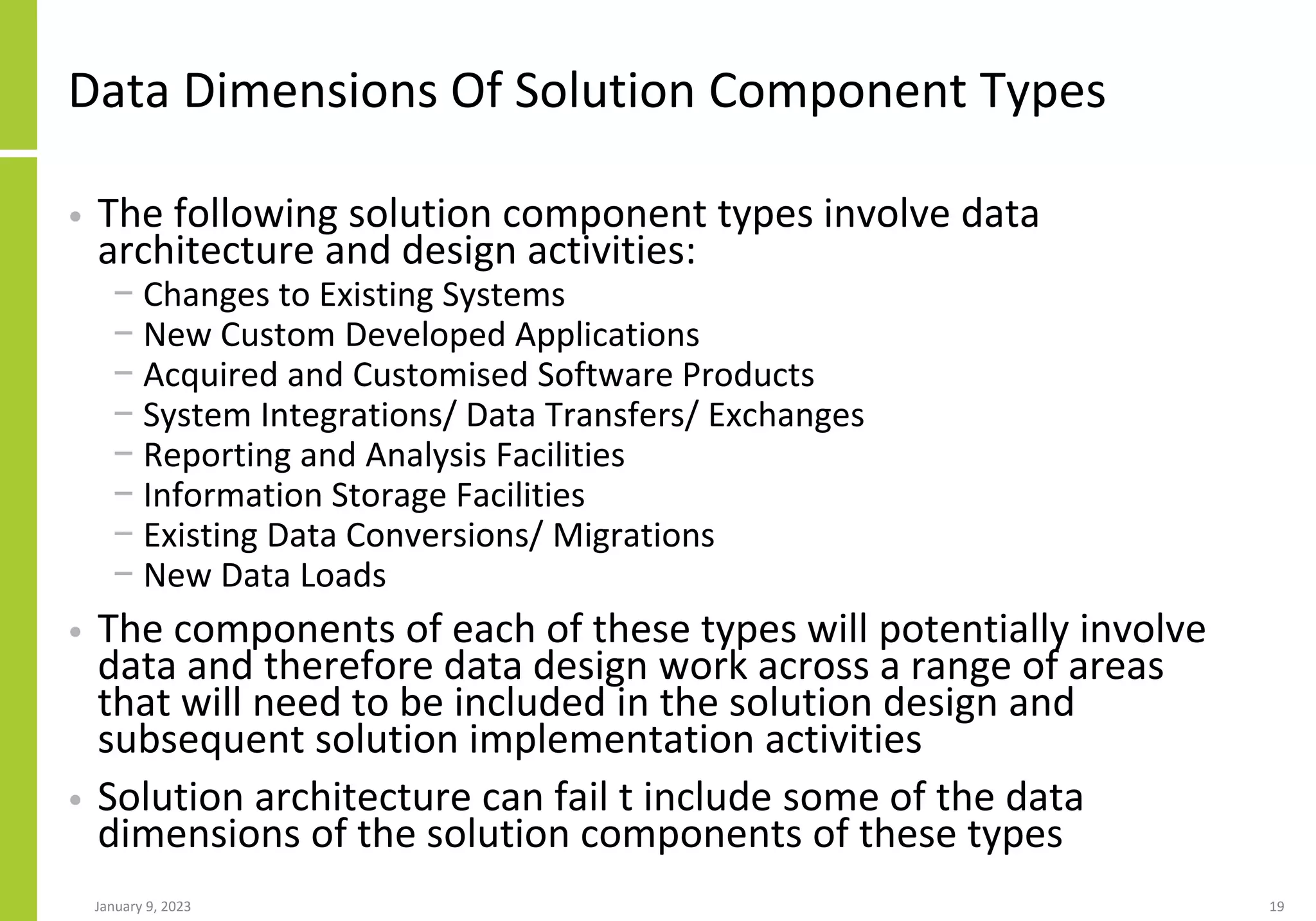 Data Architecture for Solutions.pdf | Databases | Computer Software and Applications