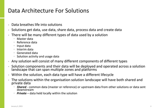Data Architecture for Solutions.pdf | Databases | Computer Software and Applications