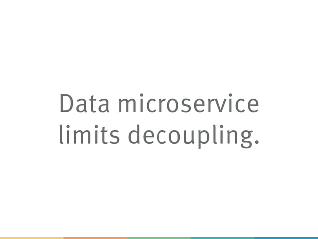 Data Architecture Not Just For Microservices Pdf Databases Computer Software And Applications