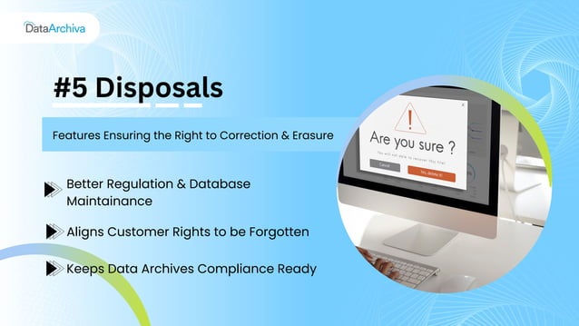 5 Ds to Define Data Archiving Best Practices | PPT