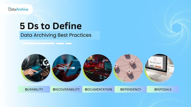 5 Ds to Define Data Archiving Best Practices | PPT