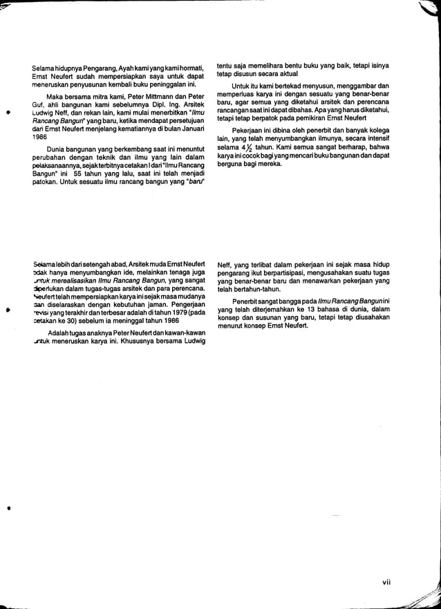 Data arsitek jilid 1 | PDF