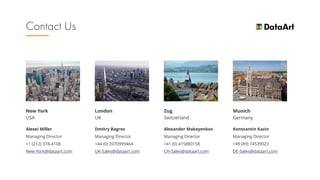 DataArt Custom Software Engineering with a Human Approach | PPT