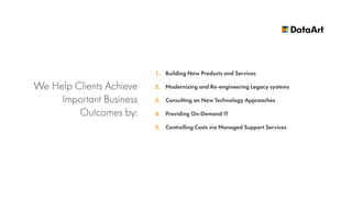 DataArt Custom Software Engineering with a Human Approach | PPT