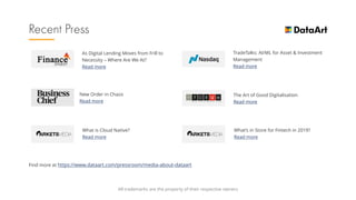 DataArt Financial Services and Capital Markets | PPT